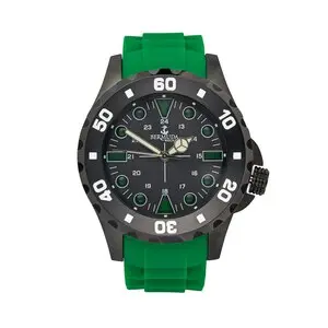 BERMUDA WATCH COMPANY Bermuda Watch Co Shelly Bay Smart Light & Black Watch Regular Price - Green