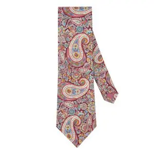 LE COLONEL Liberty Fig Lee Manor Tie - Blue