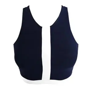 LULA-RU Charlotte Swim And Gym Top Navy - Blue
