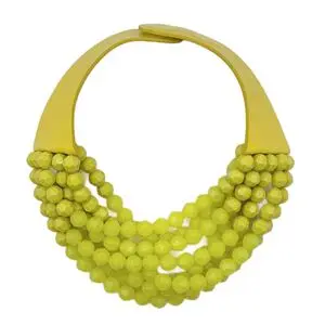 Fairchild Baldwin Gradated Bella Lime Necklace - Yellow