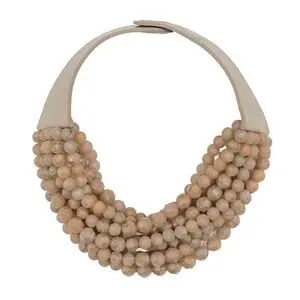 Fairchild Baldwin Neutrals Marbella Earth Necklace - Black