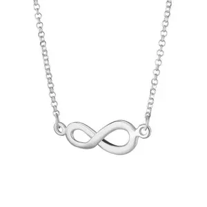 LILY CHARMED Sterling Infinity Necklace - Silver