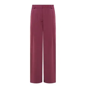 MANDRAGORA Naia Trousers Burgundy - Red