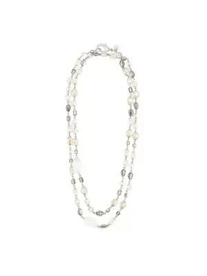 SITA NEVADO Bob Necklace And Champagne - Grey