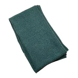 HERITAGEMODA Green / Neutrals / Blue Myrtle Green Handmade Soft Alpaca Scarf Green/blue