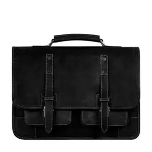 TIME RESISTANCE Leather Briefcase Backpack A Midsummer Night's Dream - Black