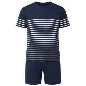 ZD ZERO DEFECTS Short Modal Pyjamas Bruma Navy - Blue