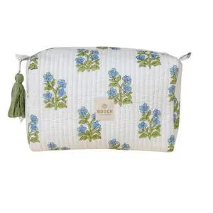 MOOCH COTSWOLDS Green / Blue Arlie Meadow Wash Bag - Green/blue