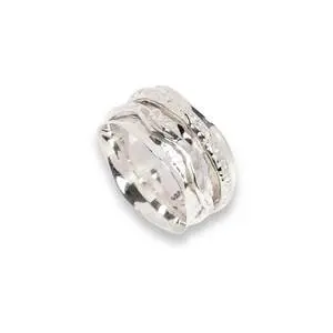 CHARLOTTE'S WEB JEWELLERY Aura Zen Spinning Ring - Silver