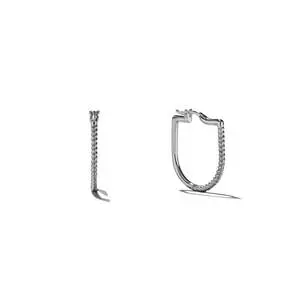 ONI Braided Everyday U-hoops - Silver