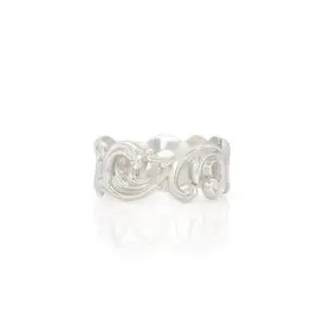 GABRIELLA ALICIA Scroll Band - Silver