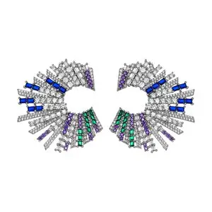 TALITA LONDON Starstruck Earrings Midnight - Gray