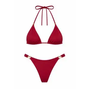 CHIARELLA Garnet Gold Bikini - Red
