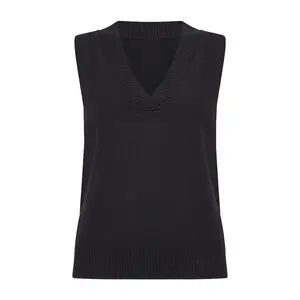 LULA-RU Vest Jumper - Black