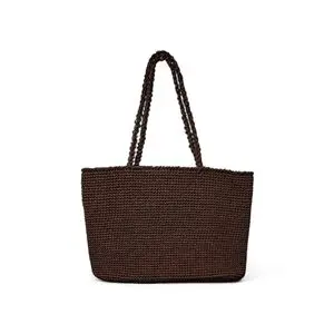 SPRINGMOONATELIER Handcrafted Tote Bag - Brown