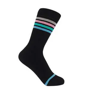 PEPER HAROW - MADE IN ENGLAND Mix Tape ’s Socks - Black