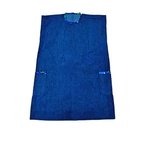 Chuks Collins Ajah Collection Denim A-line Dress