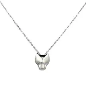 FREYA & THOR OF SWEDEN Lynx Necklace Sterling Min - Silver