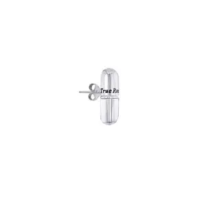 TRUE ROCKS Sterling Pill Stud - Silver