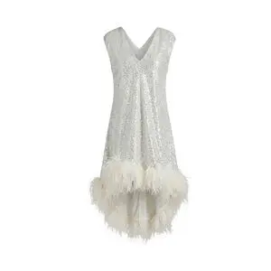 GLAM ON YOU Ayla Dress - White