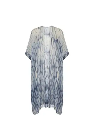 JAMES LAKELAND Shibori Print Kaftan - Blue