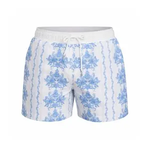 IVY SWIMWEAR Bennie In Pottery Print Swim Shorts - Blue