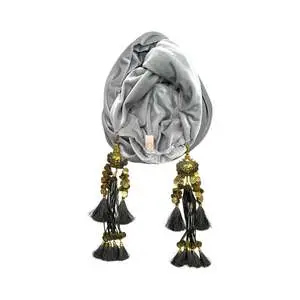 JULIA CLANCEY Dream Turban - Silver
