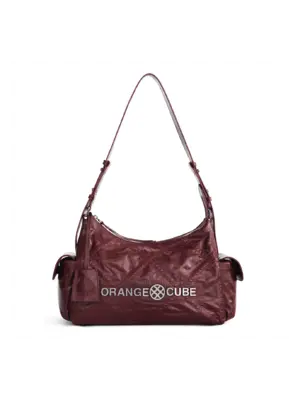 ORANGE CUBE Metropolitan City Bag Bordeaux - Red