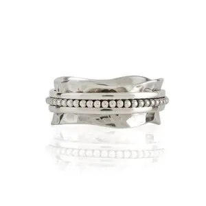 CHARLOTTE'S WEB JEWELLERY Aura Halo Spinning Ring - Silver