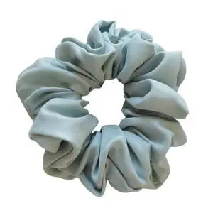 FOLK SAINT Oversized Soft Hazy Scrunchie - Blue
