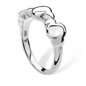 LUCY QUARTERMAINE Cloud Ring - Silver