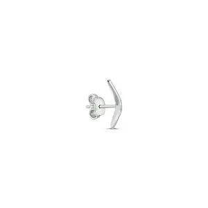Mishka Return Stud Earring Mono - Silver
