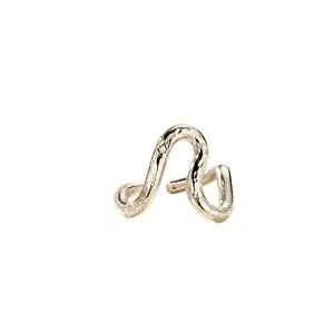 POSH TOTTY DESIGNS Sterling Confetti Diamond Squiggle Ring - Silver
