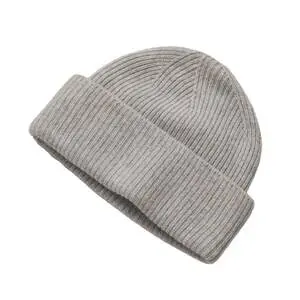 COVE Cashmere Ribbed Beanie