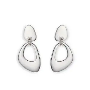 TOOLALLY Pebble Drop Earrings Sterling