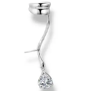 JAGGED HALO JEWELRY Majesty Ear Cuff - Silver
