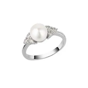 SPERO LONDON Sterling Grape Pearl Ring - Silver