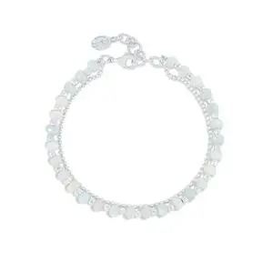 DOWER & HALL Aquamarine Orissa Bracelet In Sterling - Silver