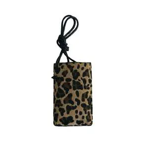 SUUD COLLECTION Mia Leopard Phone Bag