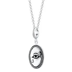 LILY CHARMED Sterling Crying Eye Charm Necklace - Silver
