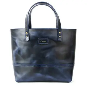 ROARCRAFT Leather Tote Bag - Blue