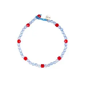 TILLIE BEADS Sea Daily Wear Carnival Bead Necklace Blue