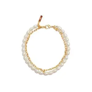 ADRIANA PAPPAS DESIGNS Paris Vibes Anklet - Yellow