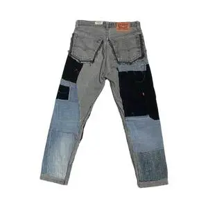 ZASTASTUDIO Deconstructed Denim Jeans