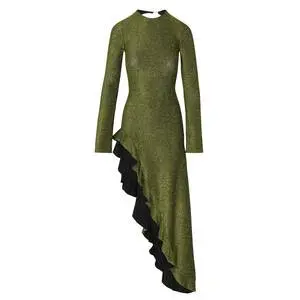 DELFI COLLECTIVE Rosalia /neon Dress - Black