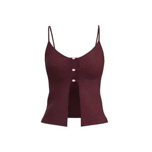 BLACKBOUGH SWIM Indy Open Front Tank Top / Henna - Brown