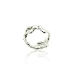 BIO-TRIMMINGS Kinsey Adjustable Ring - Silver