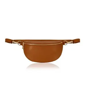 BETSY & FLOSS Zadar Crossbody And Waist Bag In Tan - Brown