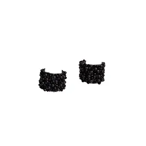JANE GALA Black / Grey Black Onyx & Hematite Bracelets - Black/grey