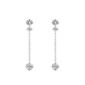 Arte Madrid Gemma Round Dangle Earrings Stud